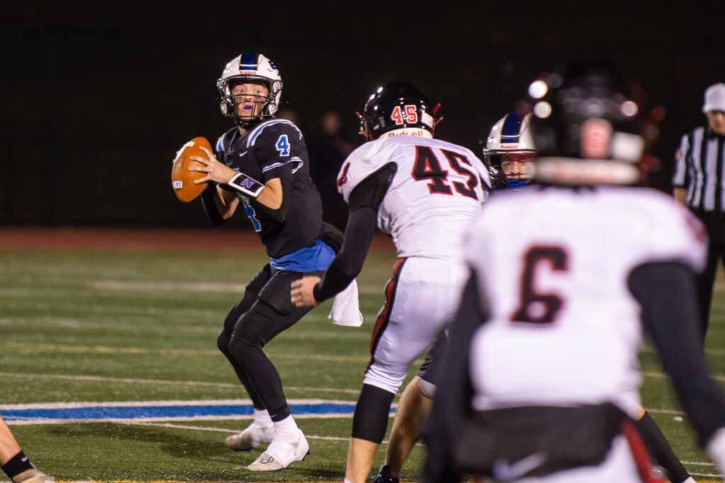 Five TD passes by Mason Rotelli spark Exeter to playoff win over Dover ...